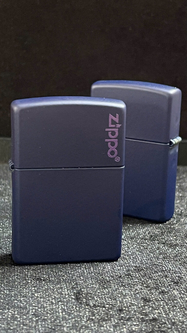Zippo 239ZL Classic Navy Matte Zippo Logo | Zippo9999